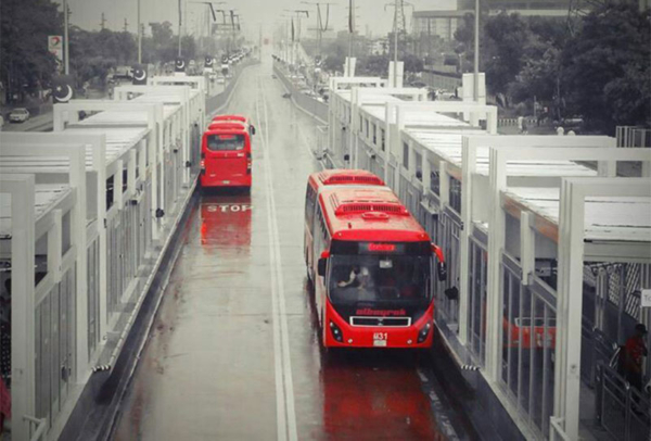 Lahore Metrobus System, Pakistan. – Structures